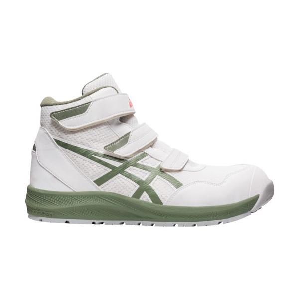 ■特徴 軽量性、クッション性に優れたFLYTEFOAMを採用した、走り出したくなるワーキングシューズです。 足首のホールド性を高めたハイカットベルトタイプです。  ■仕様 JSAA A種認定 耐圧迫荷重：10±0.1kN 参考質量：約450...