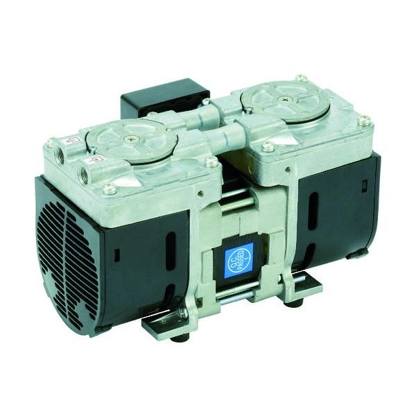 ■特長 ゴムの薄膜（ダイアフラム）の往復運動を利用して排気を行う真空ポンプです。 接ガス部には油、水などは使用していないドライ真空ポンプです。 サーマルプロテクタを内蔵し、安全面も配慮しました。 シンプル構造でメンテナンスも容易です。  ■...