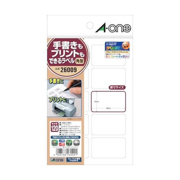 ●規格:はがきサイズ(100×148mm) ●一片サイス゛:40mm×24mm ●入数 : 12シート× 10片 ●手書き・プリントどちらでも使えるラベルです。 少量でも手軽に作れるはがきサイズ。  【重量】 35g 【入数】 1p 26009