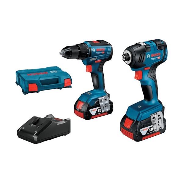 ■特徴 200Nmハイパワーインパクトと振動ドライバードリルのお得な18Vコードレスセットです。 ■用途 ねじ締めに。 木工、鉄鋼、コンクリートなどへの穴あけに。 ■仕様 定格電圧:DC18V (GDR18V-200)能力:普通ボルトM6-...