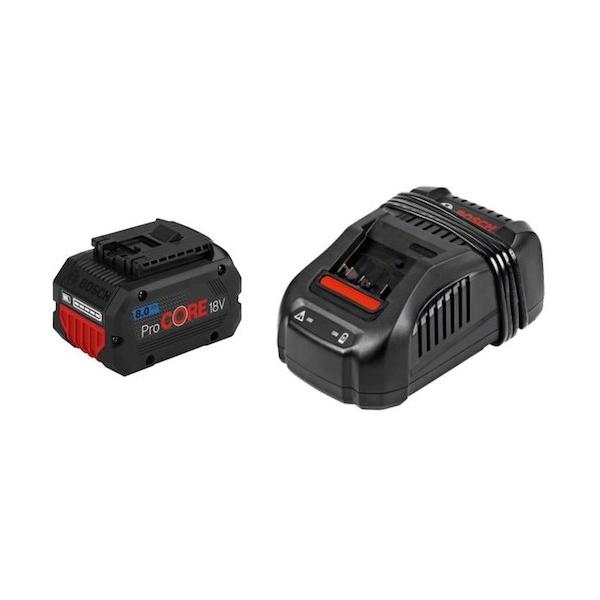■特徴 高出力ProCOREシリーズの18V8.0Ahバッテリー×1個とGAL1880CV充電器のお買い得セットです。  ■用途 ボッシュプロ用18Vバッテリー工具に使用 ボッシュプロ用18V及び14.4Vリチウムイオンバッテリーの充電  ...