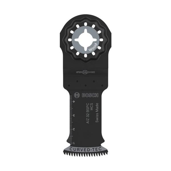 ■特徴 独自開発形状のマルチツールアクセサリーです。 電動工具本体のパワーを確実に伝達する3D形状を採用しています。 刃先がカーブする独自のC-tec形状により切粉の排出が向上します。 ボッシュ、マキタ、ハイコーキOISマルチツール、スター...