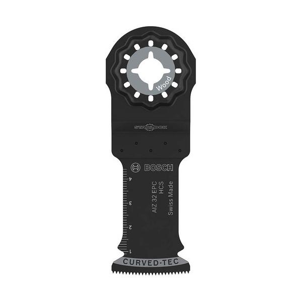 ■特徴 独自開発形状のマルチツールアクセサリーです。 電動工具本体のパワーを確実に伝達する3D形状を採用しています。 刃先がカーブする独自のC-tec形状により切粉の排出が向上します。 ボッシュ、マキタ、ハイコーキOISマルチツール、スター...