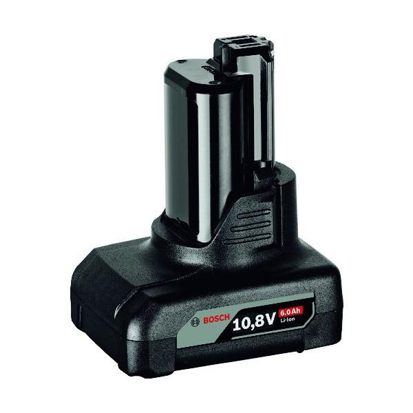 ■特徴 長寿命リチウムイオン電池搭載です。 信頼のECP回路が電池を守ります。  ■用途 ボッシュプロ用10.8Vコードレス商品のバッテリー  ■仕様 容量:6.0Ah リチウムイオンバッテリー  ■材質 ポリアミド樹脂＋高密度ポリエチレン...