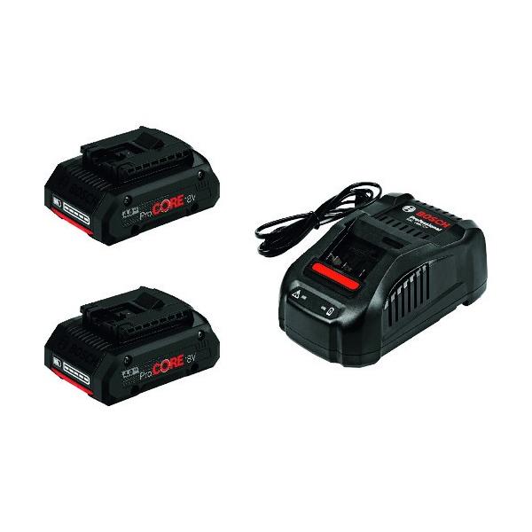 ■特徴 次世代型高出力バッテリーProCORE18V4.0×2個に高速充電器GAL1880CVがついたお買い得セットです。 ■用途 バッテリー:ボッシュプロ用18Vコードレス商品の電源●充電器:ボッシュプロ用14.4V及び18Vリチウムイオ...