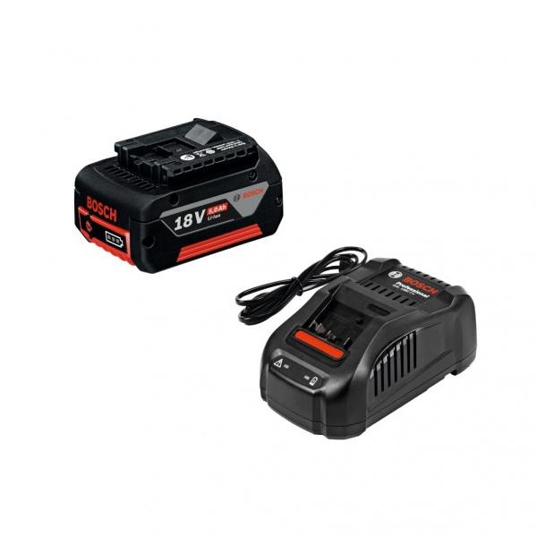 ■特徴 高容量18V5.0AhバッテリーA1850LIB×1個に高速充電器GAL 1880CVがついたお買い得セットです。 ボッシュ独自のクールパックデザインにより、バッテリーの長寿命化を実現しています。 バッテリーパック内の温度を均一化さ...