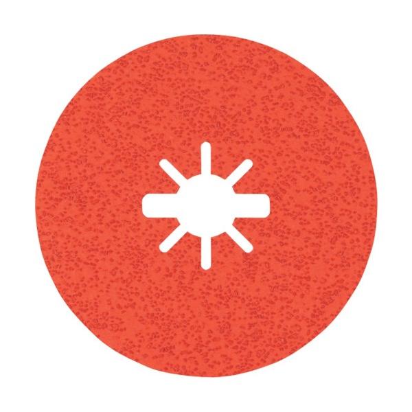 ■特徴 プリズマセラミック砥粒が最適な三角形の形状で整列していることにより、最速の研削作業が可能です。 その砥粒形状により、作業中の熱発生が抑えられ、サンディングディスクの中では最も長寿命です。 セルフシャープニング効果により、高い研削効率...