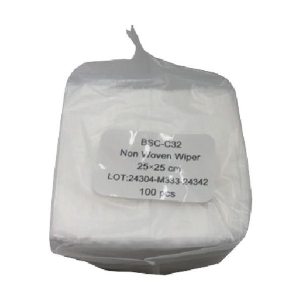 ■特徴 ビスコース（レーヨン）は天然繊維に近い性質を持ち、水分や液体を素早く吸収・保持できるため、水系液体の拭き取りに非常に適しています。 ■用途 クリーンルーム内の除染・拭き取り清掃・メンテナンス作業に。 ■材質 ビスコース（レーヨン）8...