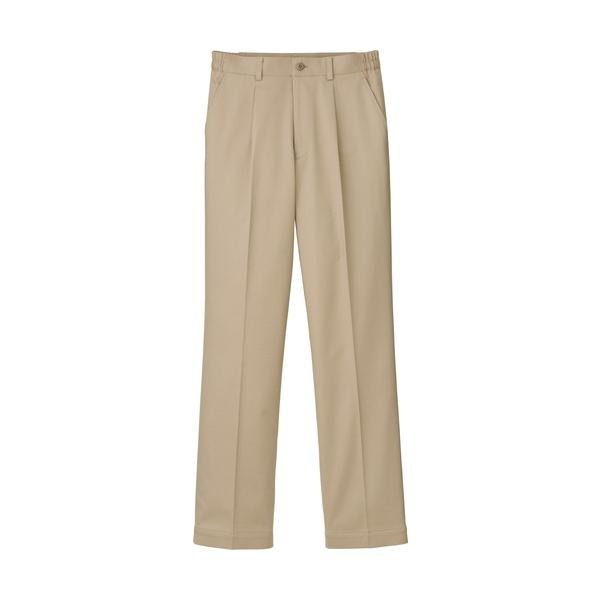 ■特徴 ワンタッチで裾上げができるチノパンです。 着用者の股下サイズに合わせて5段階、最大12cmの調整が可能です。    【サイズ】 5L 【カラー】 ベージュ 【重量】 300G 【原産国】 ID FP6704U15L