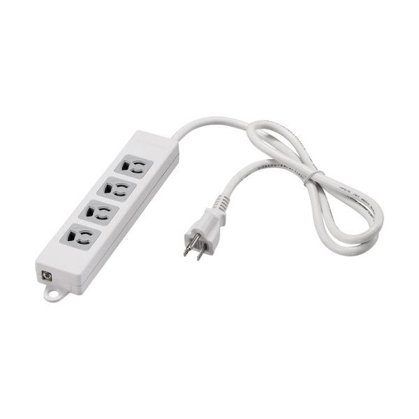 ■特徴 スチールデスクの側面にしっかり固定できる強力マグネット付きです。 3ピン式電源タップ 4個口タイプです。   【入数】 1点 BTML3430WH