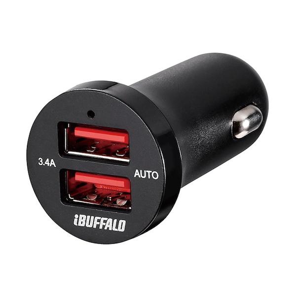 ■特徴 「AUTO POWER SELECT機能」でiPhone/Androidを自動で急速充電できます。  スマホと本商品を守る、安心・安全設計です。 最大2.4Aの高出力でスマートフォン/タブレットを2台同時にクルマのシガーソケットから...