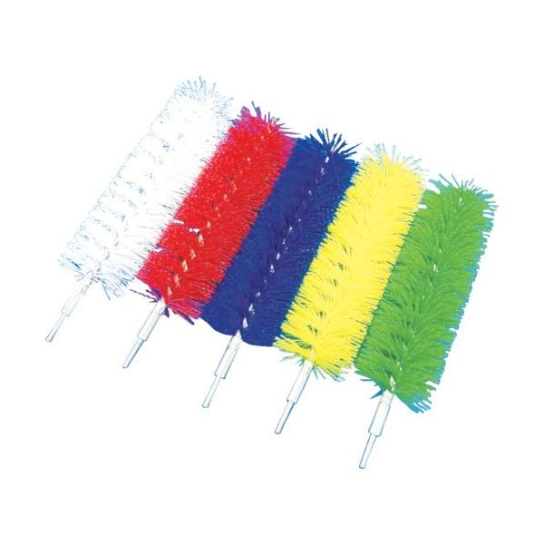 ■特徴 特殊構造により耐久性を向上させた、パイプクリーンブラシです。 外径は、食品工場用ステンレス鋼管の寸法(JIS G3447)を参考にしています。 ブラシ線材にはPBTを採用し、耐熱性・耐薬品性・耐摩耗性にすぐれています。 耐熱温度は1...