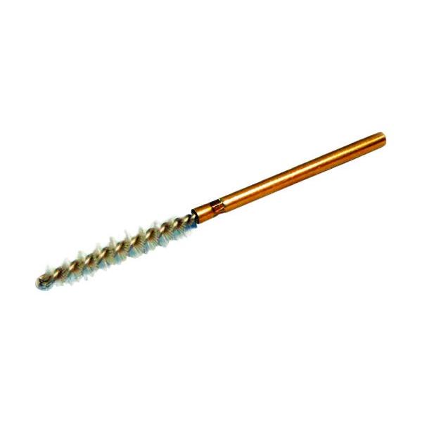 ■特徴 最小径1ｍｍから12ｍｍまでの広範囲に対応可能 軸がついておるため自動化に対応可能 4種類の材質であらゆるワークに対応 規格品のため短納期  ■用途 クロス穴のバリ取りやクリーニング  ■仕様 取付可能工具：ドリル・ボール盤・自動機...