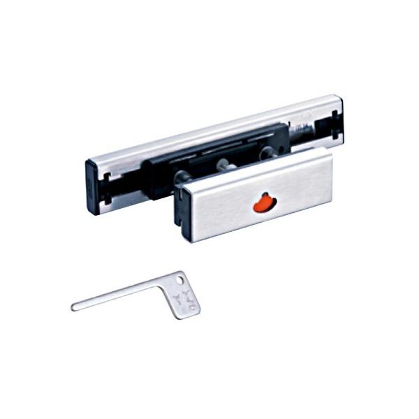 ソリッドパネル内開き用ソリッドパネル内開き用 ラッチ錠 カマ錠  【カラー】 ヘアライン 【材質】ステンレス鋼 【原産国】 日本 No1612SL13Ｃ