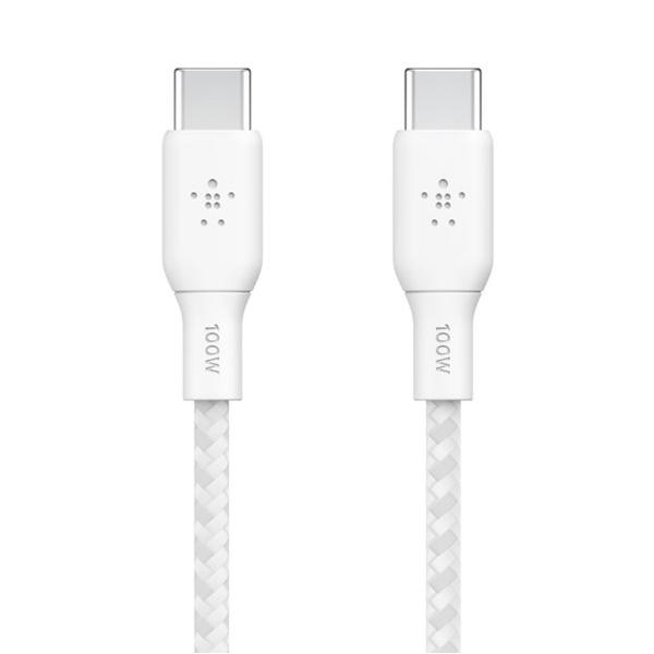 本製品を使用して、USB-Cデバイスを安全に急速充電しましょう。  MacBookPro、Chromebook、ノートパソコン、iPadなどで最大100Wの充電と480Mbpsの転送速度に対応します。   【サイズ】 3m 【カラー】 ホワ...