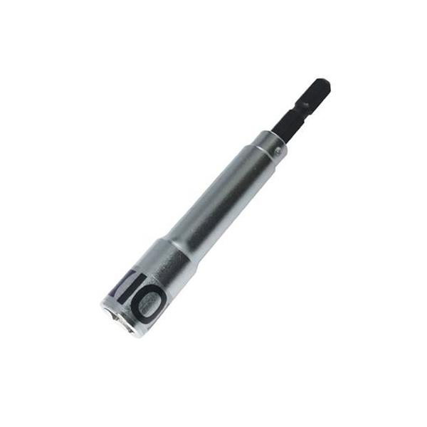 ●18V対応のインパクトドライバー用セミロングソケットビット。 ●ナットの落下を防ぐスタンダードな深穴タイプです。 ●軸折れに強い強靭な高級鋼材NKD-1鋼を使用。 ハードな使用でも長寿命を実現。 ●ビットとソケットの接合部は3ポイントロッ...