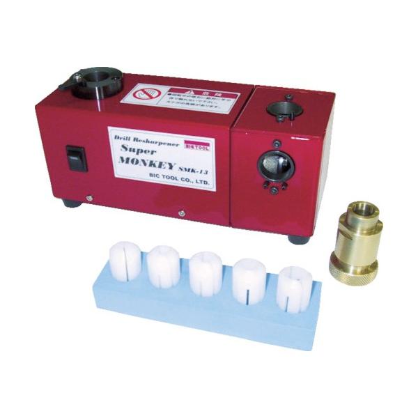 シンニングが取れるので、ハンドドリルの楽な穴あけが可能です。 用途 φ3.0〜φ13.0までのハンドドリルに。 電源:単相100V 電源コード長さ:1.8m モーター出力:100W モーター定格時間:10分 砥石:電着CBN＃170 先端研...