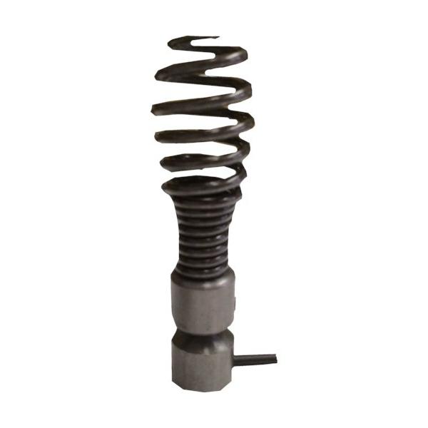 ■特徴 ワイヤーアクセサリーです。 スプリング構造で曲管通過、詰りの除去性を考慮しています。  ■用途 排水管清掃に。  SWH2