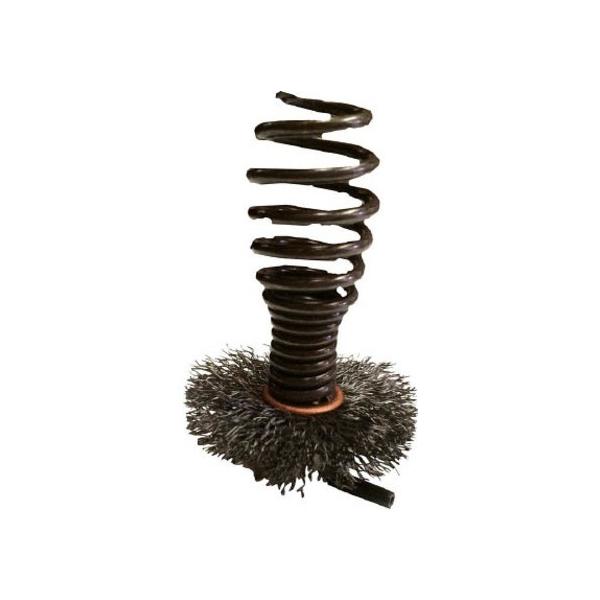 ●ドロップ・ヘッド、グリス・カッターで清掃した後に使います。 ●ブラシが管壁に残った汚れを除去する、仕上げ用のヘッドです。 ●排水管清掃に。 ●清掃能力パイプ径(mm):φ65I150 ●ブラシ径(mm):50 ●適用ワイヤー径(mm):1...