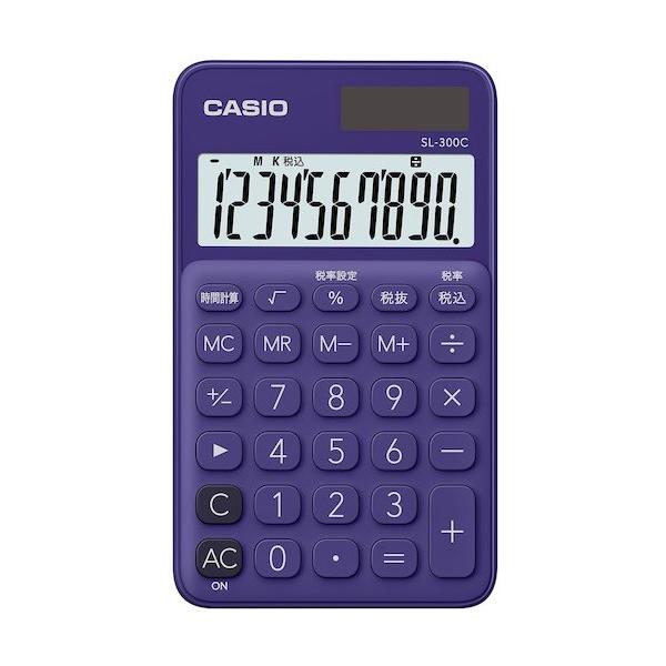 ●電源種類：TWO WAY POWER(LR1130)●電池数：1●電池寿命：約3年●質量：50g●毎日がもっとワクワクする、ポップでキュートな電卓●ラウンドフォルムで、携帯性抜群の手帳タイプ電卓●10桁/税計算/時間計算機能搭載  ■サイ...