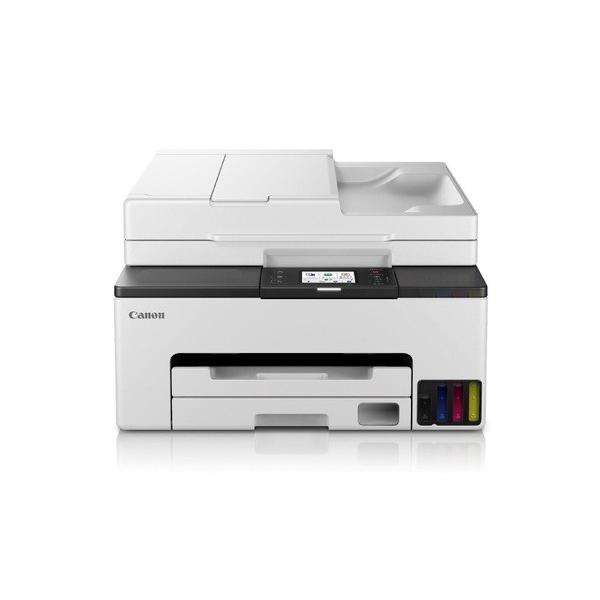 商品画像はイメージ画像です。実際とは異なる場合がございます。 4色顔料（特大容量タンク）複合機、A4対応、FAX/ADF搭載、普通紙250枚積載可能、有線/無線LAN対応、連続印刷速度モノクロ15.0ipm/カラー10.0ipm、自動両面、...