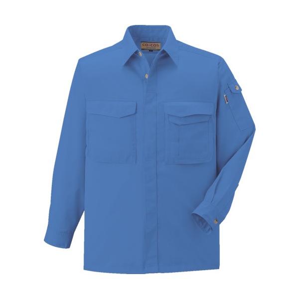 商品画像はイメージ画像です。実際とは異なる場合がございます。 ■特徴 ●JIS T8118規格合格商品です。  ■仕様 ●サイズ：4L ●原産国：ベトナム ●コード番号：854-3686    【サイズ】 4L 【カラー】 Sブルー 【入数...