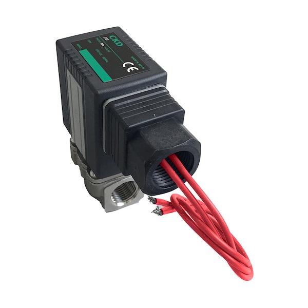 ■特徴 多種流体にマルチフィットした2ポートの電磁弁です。 各種用途で求められる機能の標準装備し、ひとつのシリーズで多様な流体に対応するバルブです。 長寿命化による廃棄物の削減と省電力化によるCO2排出量の削減により、カーボンニュートラルに...