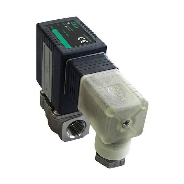 ■特徴 多種流体にマルチフィットした2ポートの電磁弁です。 各種用途で求められる機能の標準装備し、ひとつのシリーズで多様な流体に対応するバルブです。 長寿命化による廃棄物の削減と省電力化によるCO2排出量の削減により、カーボンニュートラルに...