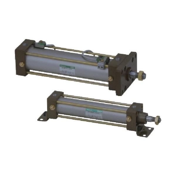 商品画像はイメージ画像です。実際とは異なる場合がございます。 ■特徴 タイロッドタイプの堅牢タイプのシリンダです。 スイッチをあとで追加できます。  ■仕様 使用圧力範囲：0.05〜1MPa クッション：エアクッション ●ストローク(mm)...