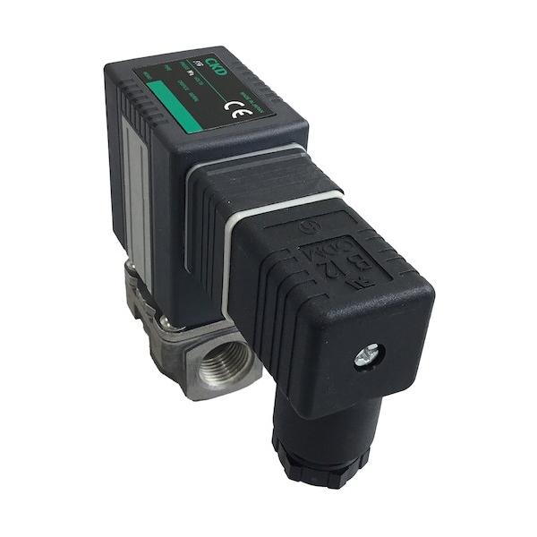 ■特徴 多種流体にマルチフィットした2ポートの電磁弁です。 各種用途で求められる機能の標準装備し、ひとつのシリーズで多様な流体に対応するバルブです。 長寿命化による廃棄物の削減と省電力化によるCO2排出量の削減により、カーボンニュートラルに...