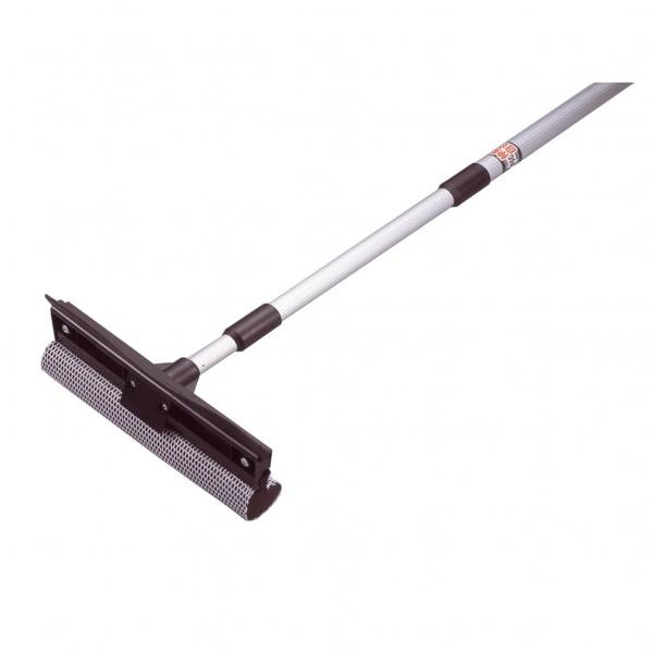 ●背の高い窓のお掃除に適しています。 ●窓拭きと水切りの2通り使えます。 ●サイズ:全長112〜268cm ●材質:ポリウレタンフォーム、ポリプレピレン、合成ゴム、アルミ合金 ●商品コード:73654  【入数】 1個