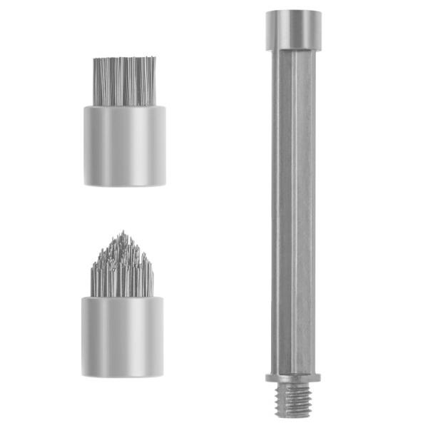 ●適合本体:PC10-01 ●ナイロンブラシ（0.5mm、硬さ硬め） ●フラットと円錐のブラシデザイン ●全長（127mm）、延長バー（101mm） ●耐水性 ●必ず十分な修理知識・技術をお持ちの方以外は電動工具の修理・分解を行わないでくだ...