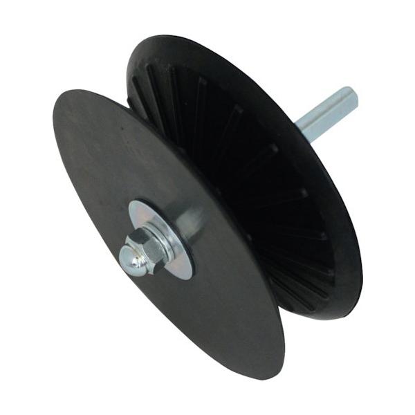 防火シャッター点検後のシャッター巻上を作業をスピーディーに行う事ができます。 用途 防火シャッターの巻上作業に。 ホイール・三角ビット 差込角(mm):三角ビット9 全長(mm):109 大工道具 巻上作業  【サイズ】 109mm 【重量...