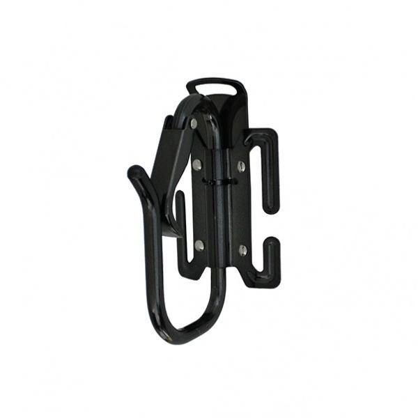 落下防止用コード取付穴付きです。 パズルプレート採用で取付簡単 折りたためる可動式タイプ 脱着がしやすく落下しにくい 用途 建築・建設作業用の工具差し メタリック仕様 適合ベルト幅(mm):60 工具 フック  【サイズ】 120×80mm...