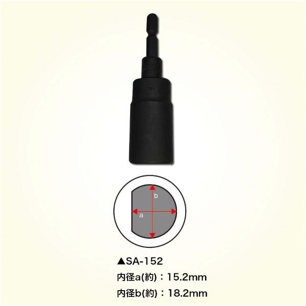 防火設備点検後のシャッター巻上を効率的に行う事ができます。 電動工具に取り付けてご使用頂けます。 用途 防火シャッターの巻上点検時に。 シャッター軸は汎用サイズを基準にしています。 対応メーカー刻印SA2:三和シャッター（シャッター軸太） ...