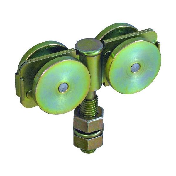 ■用途 扉吊り用。  ■仕様 耐久基準：7万m(常温下定格荷重)  ■材質 本体:スチール 戸車:鋳物   【入数】 1個 34WHBN