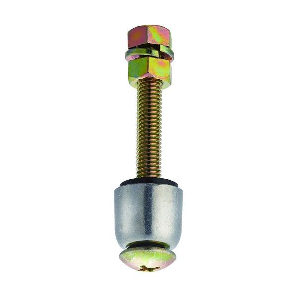 ■用途 主に鉄製扉に用いる振れ止め用。  ■材質 ローラ:亜鉛ダイカスト ボルト:スチール   【入数】 1個 3GRB