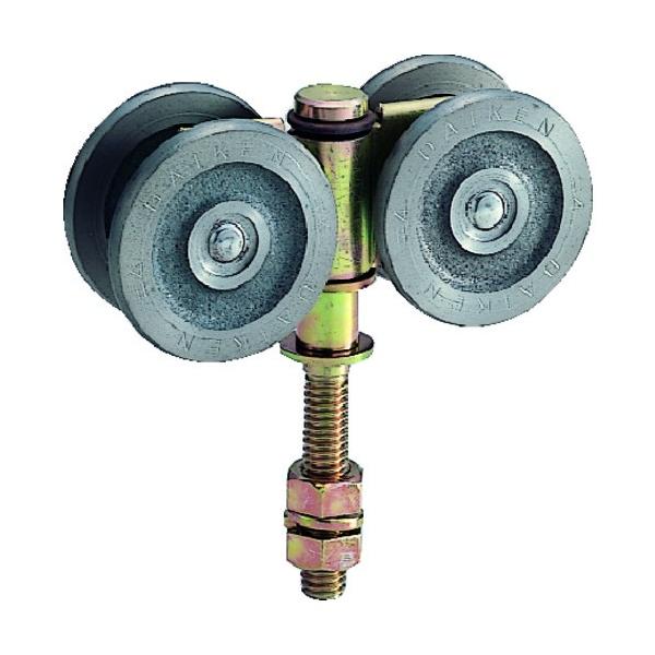 ■用途 各種器具、治工具、電線ケーブルの吊り下げに。  ■材質 本体:スチール 戸車:鋳物   【入数】 1個 HC43