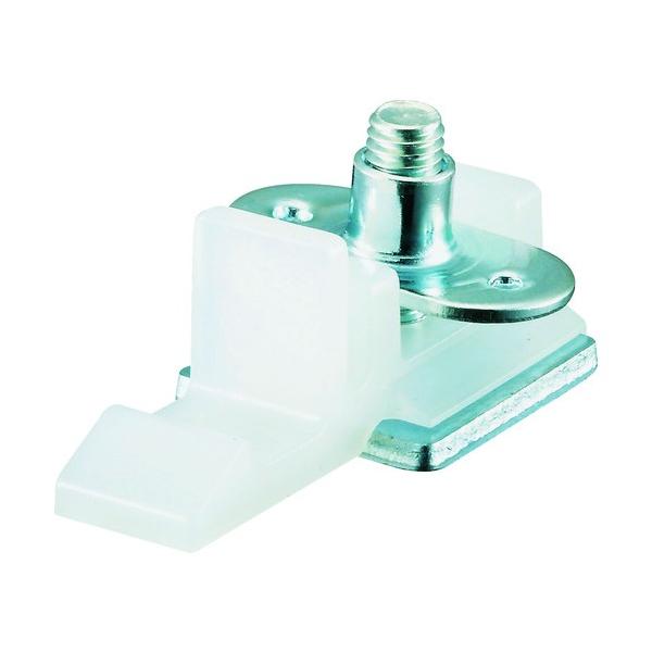 ■用途 扉の戸当り兼開放状態での保持に。  ■材質 本体:6ナイロン T型ナット、角平座金:スチール 締付ボルト:Ｍ5×20スチール   【入数】 1個 SD10CST