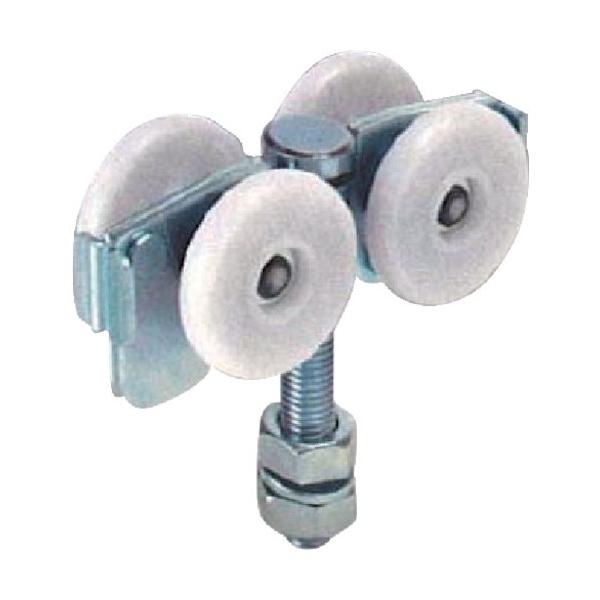 商品画像はイメージ画像です。実際とは異なる場合がございます。 ■特長 吊り込みやすいボルトタイプです。 ■用途 製品の移動、金型のセッティング、冶工具の吊り下げなどに。 ■仕様 耐荷重(kg/個):25 適用レール:MTH2-HR 戸車直径...