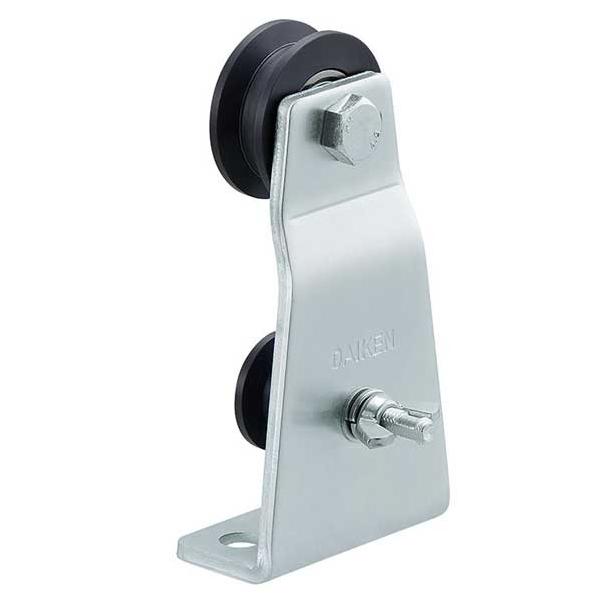 ●カーブレールのある扉の開閉や吊下げ物が回転する場合は、「#200回転軸2型」とセットで使います  ●質量150kgまで(2個吊当り)  ●SPHC(三価クロメート）、MCナイロン、他  ●ベアリング:6200ZZ 3個入  ●この商品はフ...