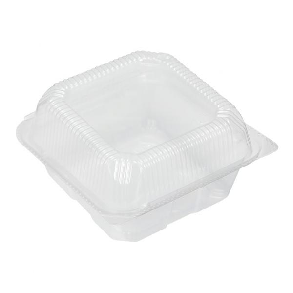 ■商品説明 ハンバーガー向けに最適な外嵌合タイプのフードパックです。  大型バーガーもすっぽり収まります。  押されても復元する、つぶれを防ぐ天面リブ構造。  前面が広く、傾斜で中身がよく見えます。  手前に傾斜しているので中身を入れやすく...