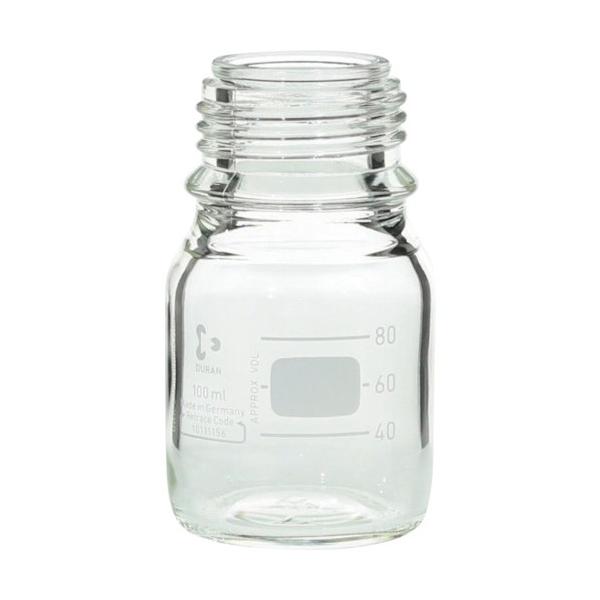 ●入数：1箱(10個入)●容量：100mL●胴外径(mm)：56●高さ(mm)：100●口内径φ(mm)：30●材質：瓶本体：ほうけい酸ガラス●ねじ規格：GL-45●ねじ口びんはバイオテクノロジー関連をはじめ、高純度医薬・試薬や分析用標準液...