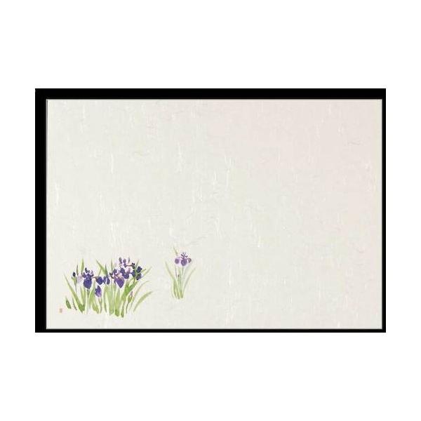 ■特徴 銀龍和紙に季節の花柄を描いたテーブルマットです。  ■用途 飲食店用の使い捨てテーブルマットとして。  ■仕様 260×380  ■材質 銀龍和紙＜６０＞   【入数】 1点 222372