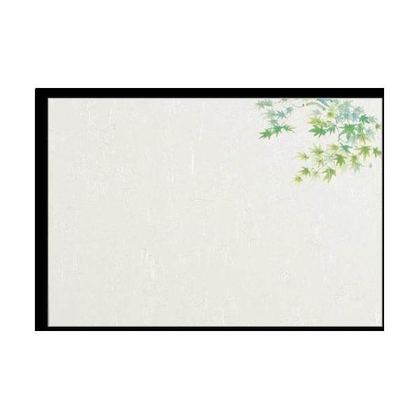 ■特徴 銀龍和紙に季節の花柄を描いたテーブルマットです。  ■用途 飲食店用の使い捨てテーブルマットとして。  ■仕様 260×380  ■材質 銀龍和紙＜６０＞  【入数】 1点 222373
