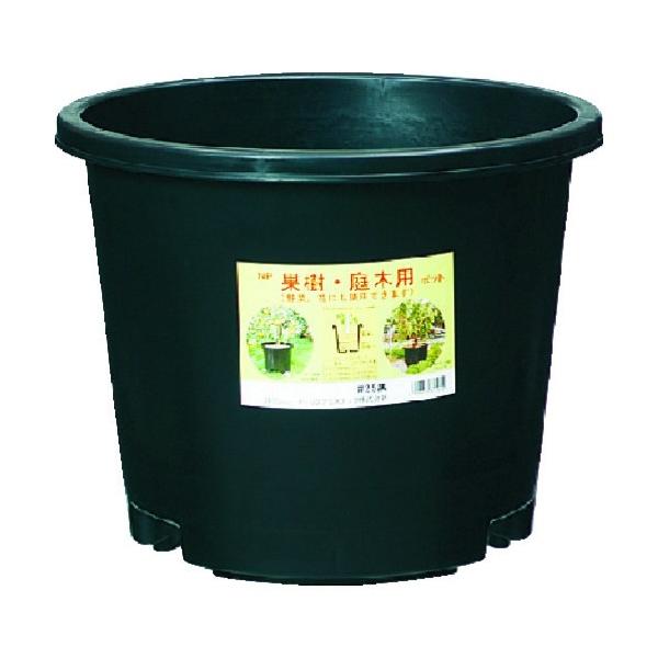 果樹・植木の育生、トマト・ナス等の家庭栽培、大型植木鉢としての花の観賞などに(13号鉢相当) かん水・防除・肥料等の管理が簡単で、果樹栽培では糖度の高い果実が収穫出来ます 底部は足ゲタ形状になっております 商品サイズ:H310mm×Φ385...