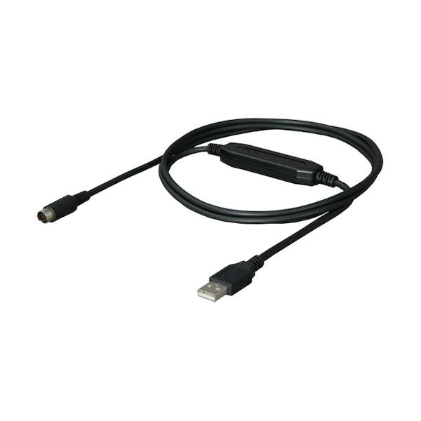 ■特徴 RS-422⇔USB変換インタフェースケーブルです。 ■仕様 CPU側ミニDIN8Pプラグ＜＞PC側USB Type-A    【重量】 218G 【入数】 1本 【原産国】 日本製 DFX0U4