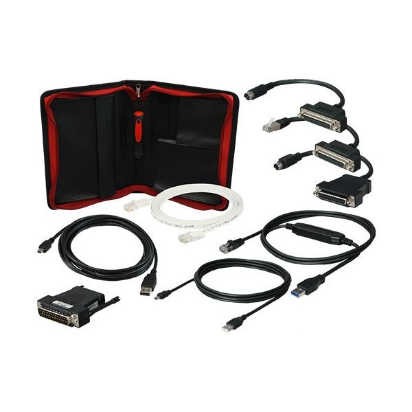 ■特徴 三菱CPU/三菱表示器/三菱インバータ/三菱ACサーボアンプ⇔PC用インタフェースコンバータ フルセットバッグです ■仕様 オプション品:RS-422コネクタ変換ケーブル、RS-232C⇔USBコンバータケーブル ■付属品 三菱A1...