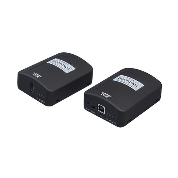 ■特徴 USBエクステンダーです ■仕様 形状:ローカルユニット(LEX):RJ-45レセプタクル/USB Type-Bレセプタクル リモートユニット(REX):RJ-45レセプタクル/USB Type-Aレセプタクル    【重量】 55...