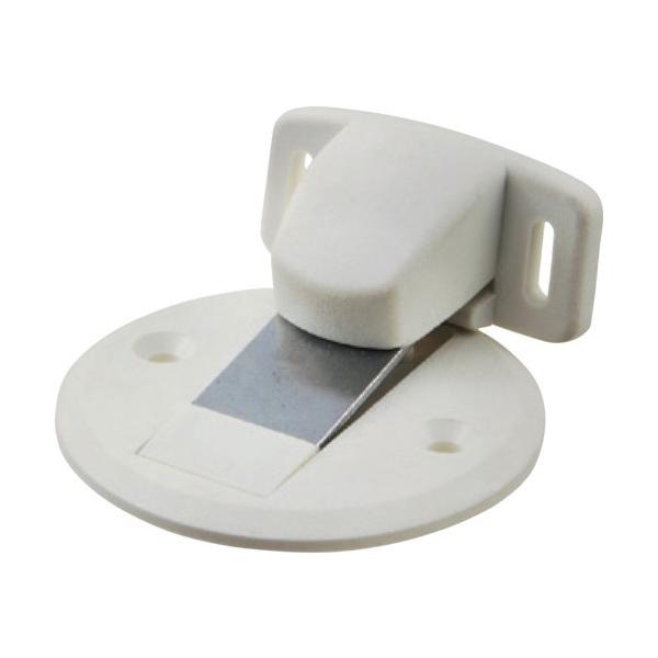 ■特徴 キャッチ機能付でアオリ止め操作が立ったままできます。  ■用途 室内木製扉用戸当に。  ■付属品 皿タッピングねじ(4.0×25)：2本 トラスタッピングねじ(3.5×20)：2本   【サイズ】 6×6cm 【カラー】 シルバー ...